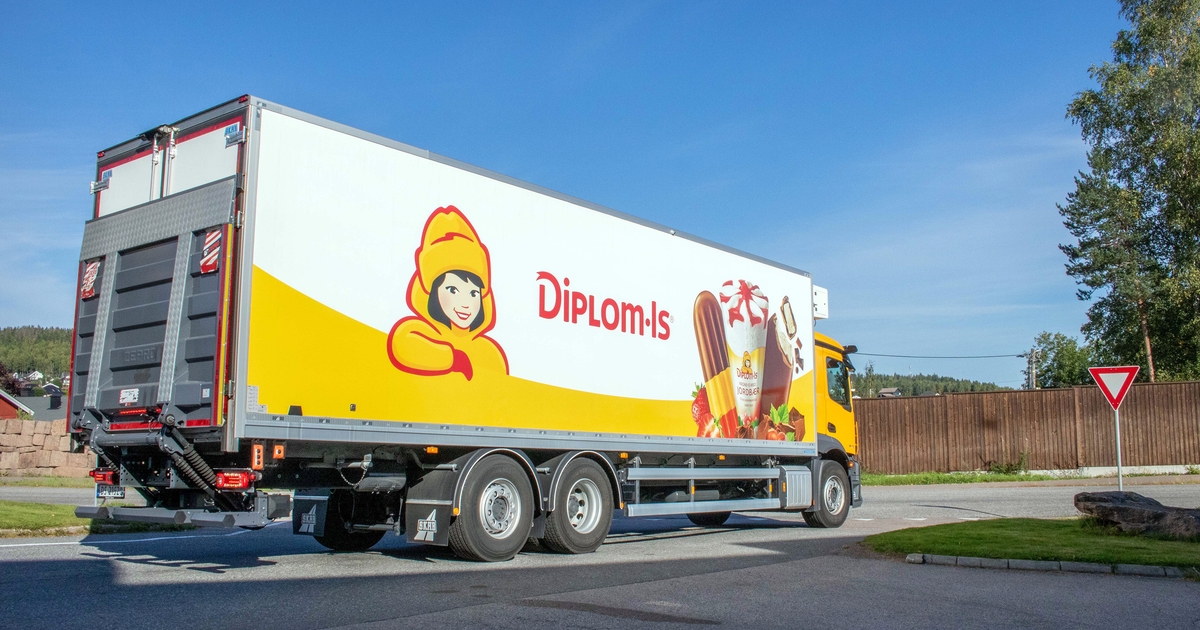 Diplom-is med stor endring