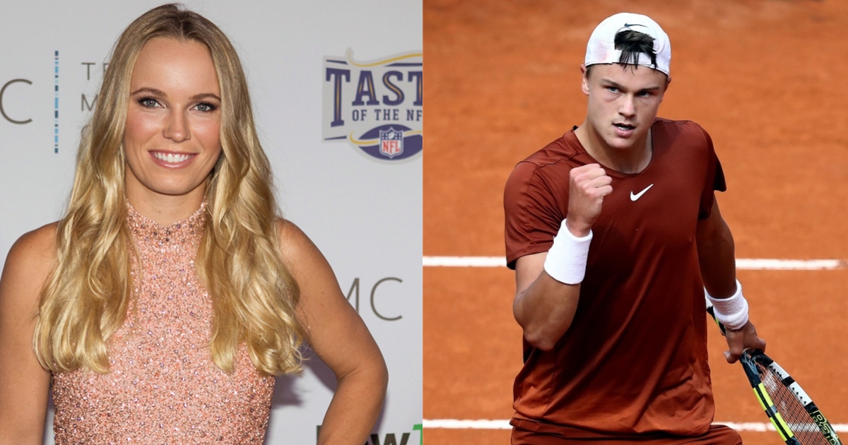 Holger Rune besvarer spørgsmål om Caroline Wozniacki, mange har undret sig over