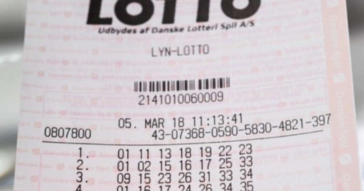Mand vandt 1 million kroner i Lotto: Da Danske Spil ringer ham op, undskylder han