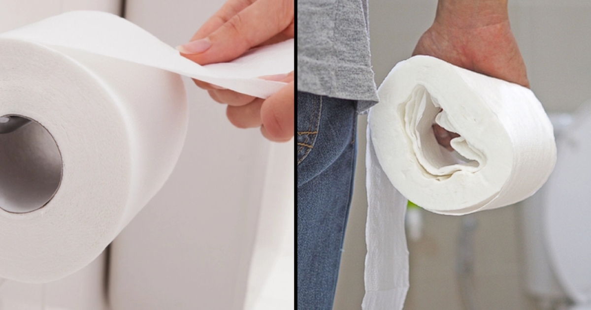 Debatten er nå over en gang for alle: Toalettpapir må snu på denne måten
