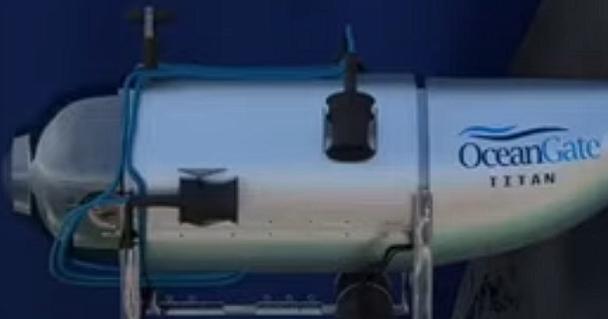 Urovekkende video viser hvordan implosjonen av Titanic-ubåten muligens ...