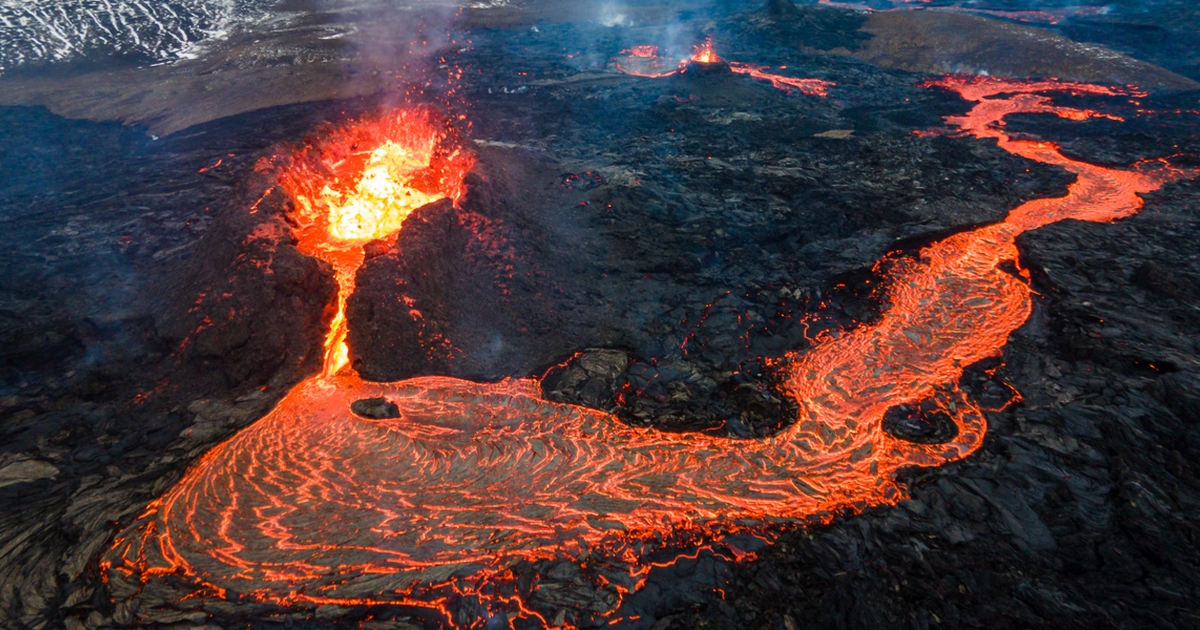 Vulkan gået i udbrud - her er den gode nyhed