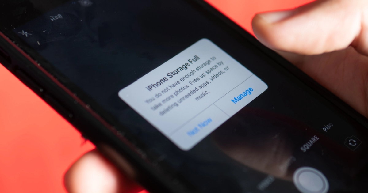 Blir iPhone full? Enkelt tips gir deg øyeblikkelig mer plass
