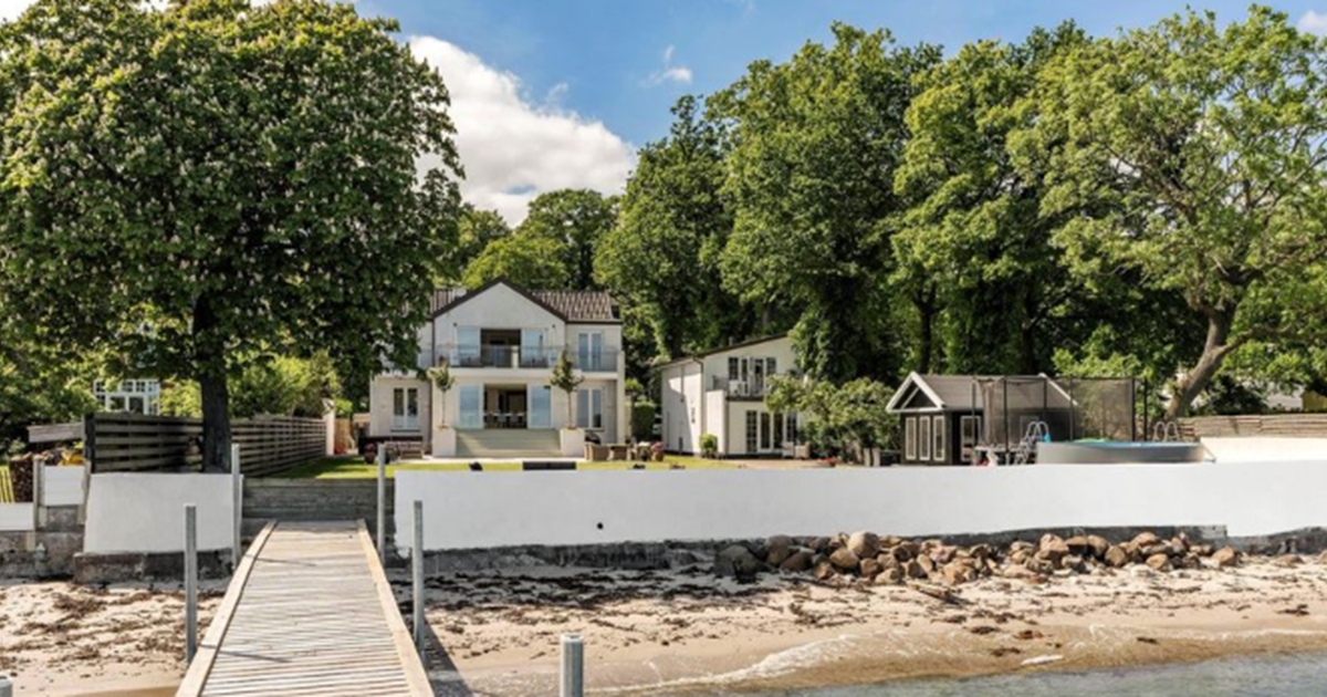 Vanvittig luksusvilla sat til salg: Prisen er steget med over 500% på et år