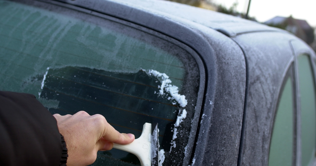 Her var det minusgrader