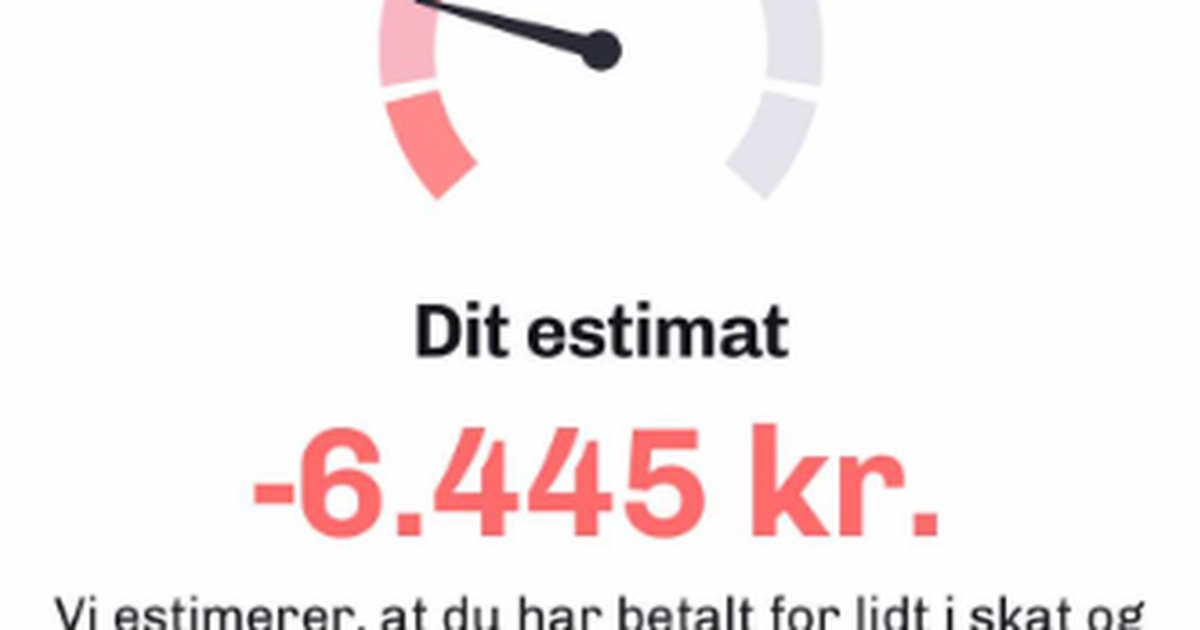 Skal du have penge tilbage i Skat? I denne kommune skal over halvdelen af borgerne punge ud