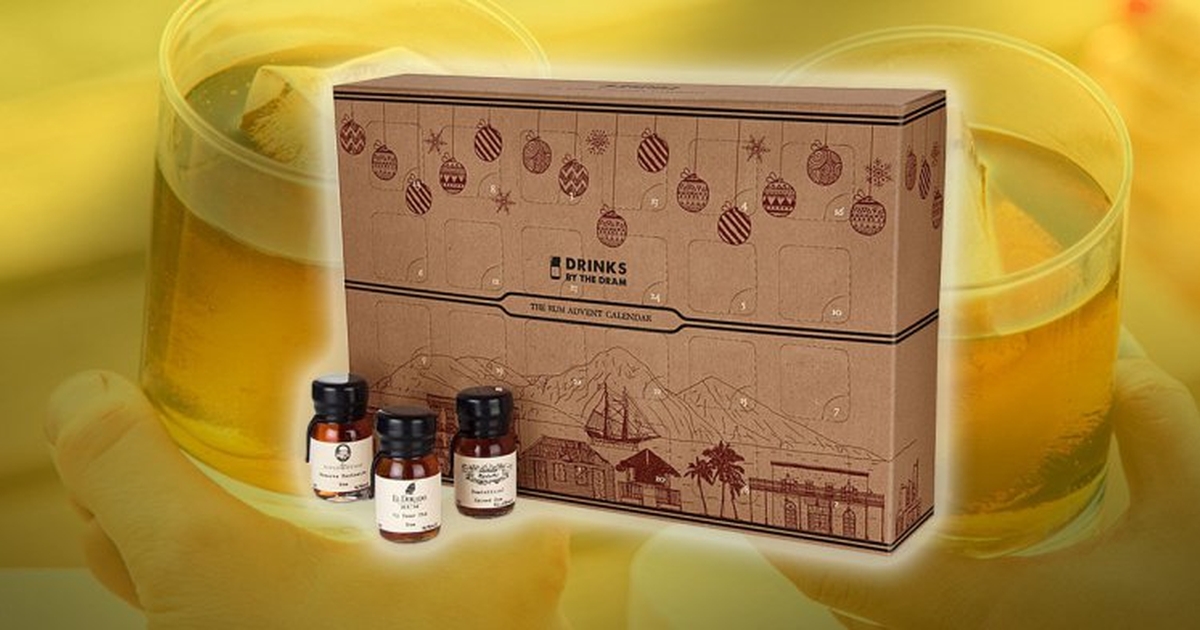 Genialt: Nu kan du få en julekalender med 24 flasker rom