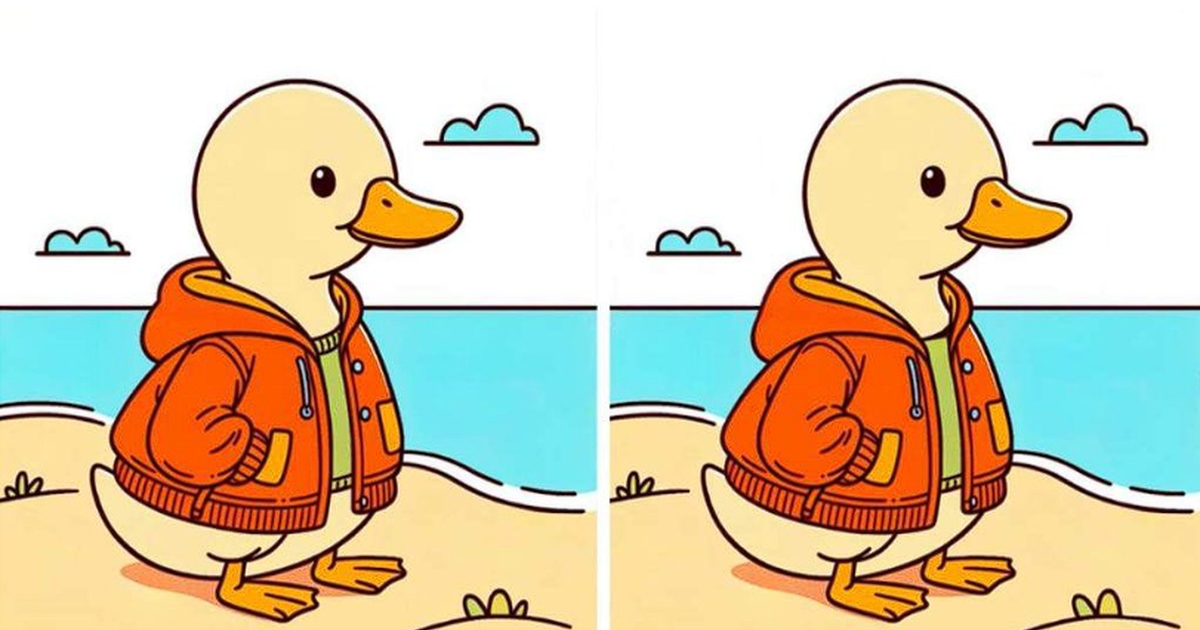 Brain Teaser: There Are 3 Differences Between The Images Of A Duckling ...