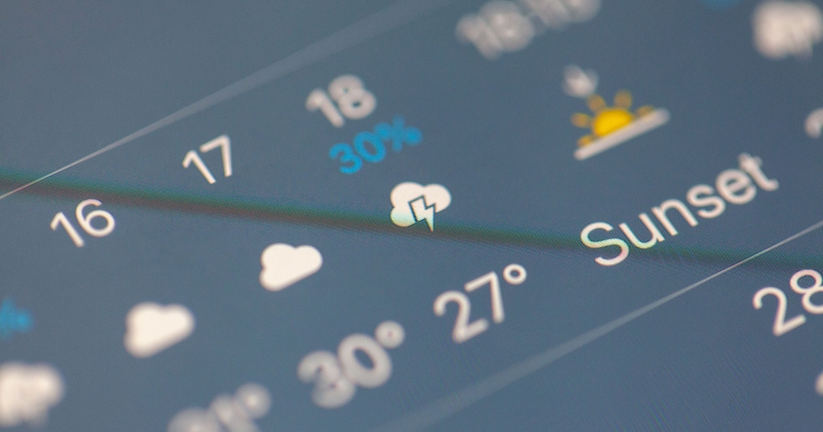 Folk er først lige ved at finde ud af, hvad '30% risiko for regn' betyder