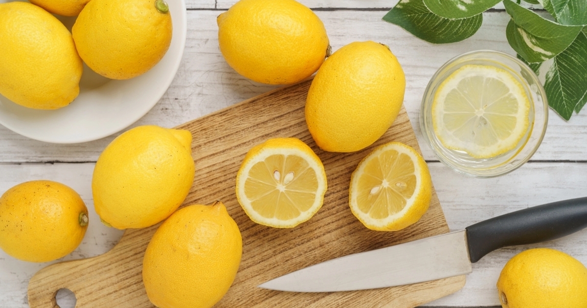 5 geniale måter å bruke sitroner til rengjøring hjemme