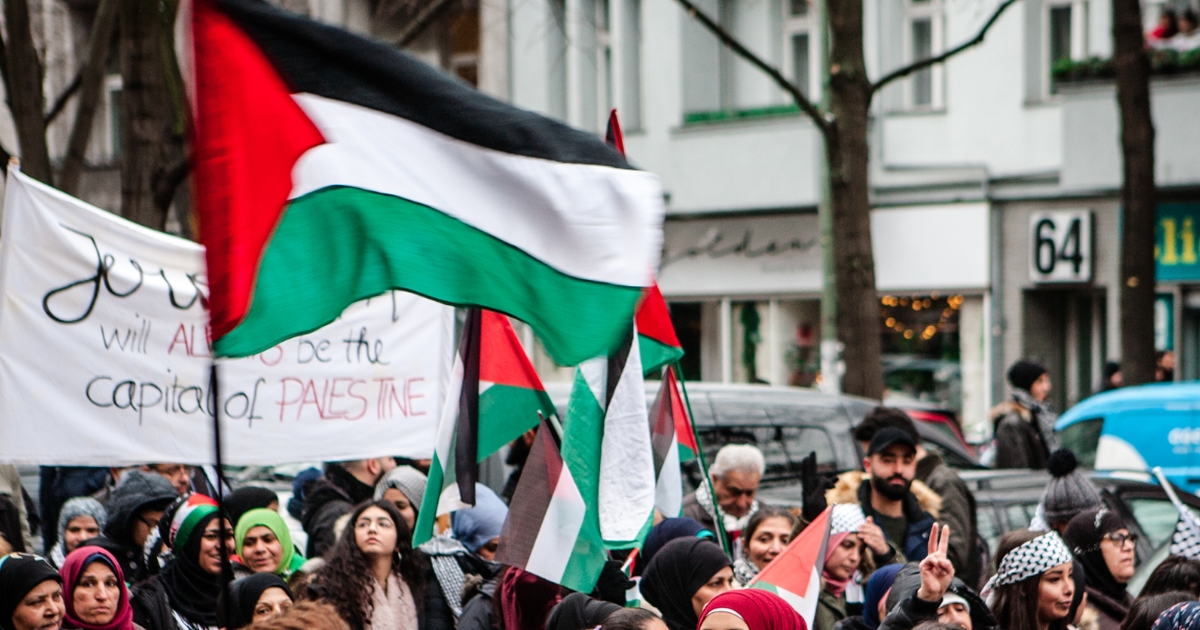 Falska påståenden om LVU sprids under Gaza-demonstration i Stockholm