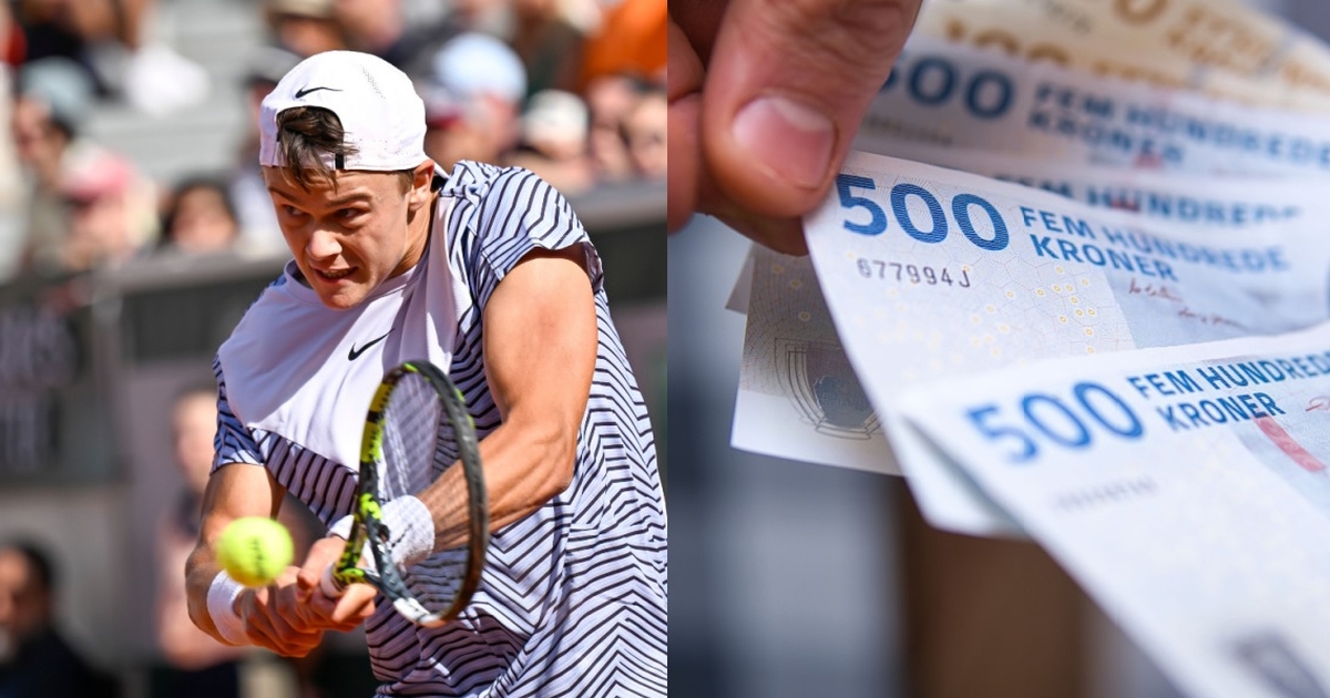Så mange penge får Holger Rune hvis han vinder Wimbledon