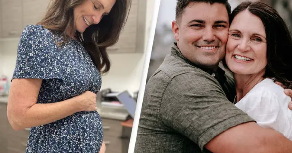 Bedstemor er gravid med sin egen søns barn