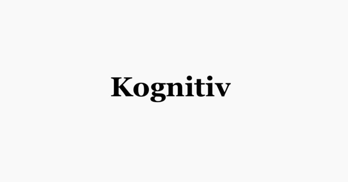 Kognitiv