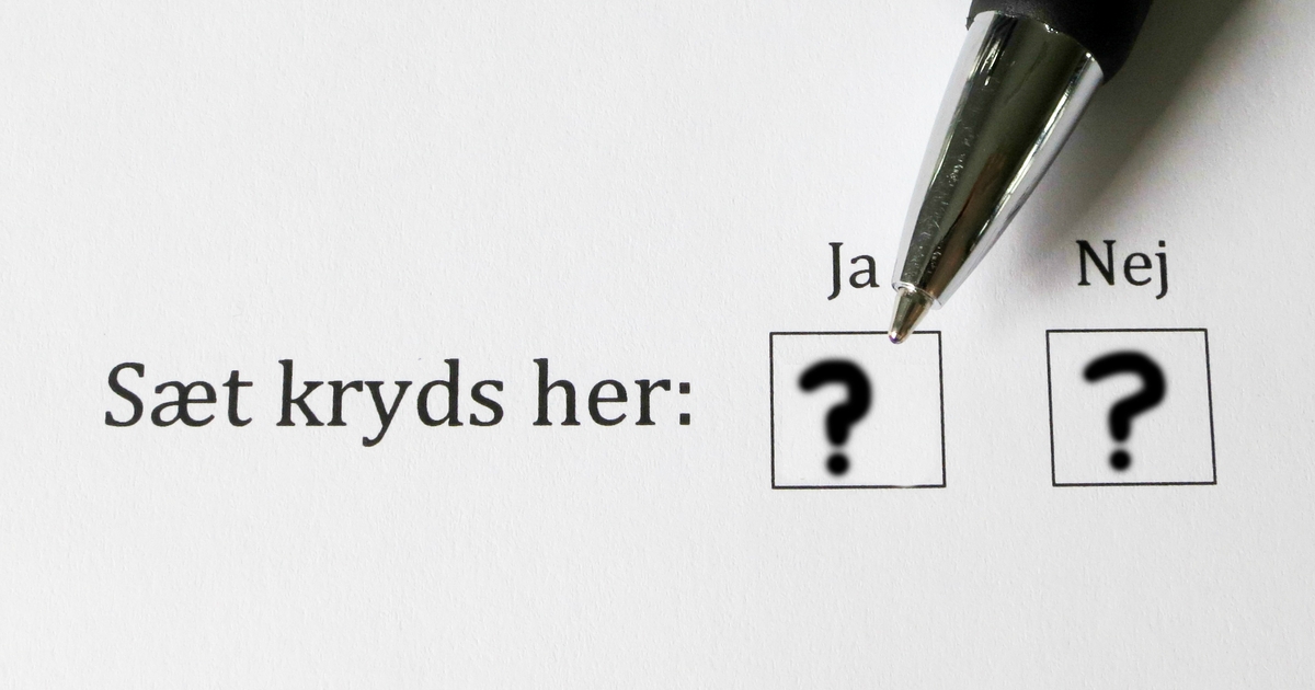 Mange tvivler før EU-afstemning: Her er forskellen på JA og NEJ ...